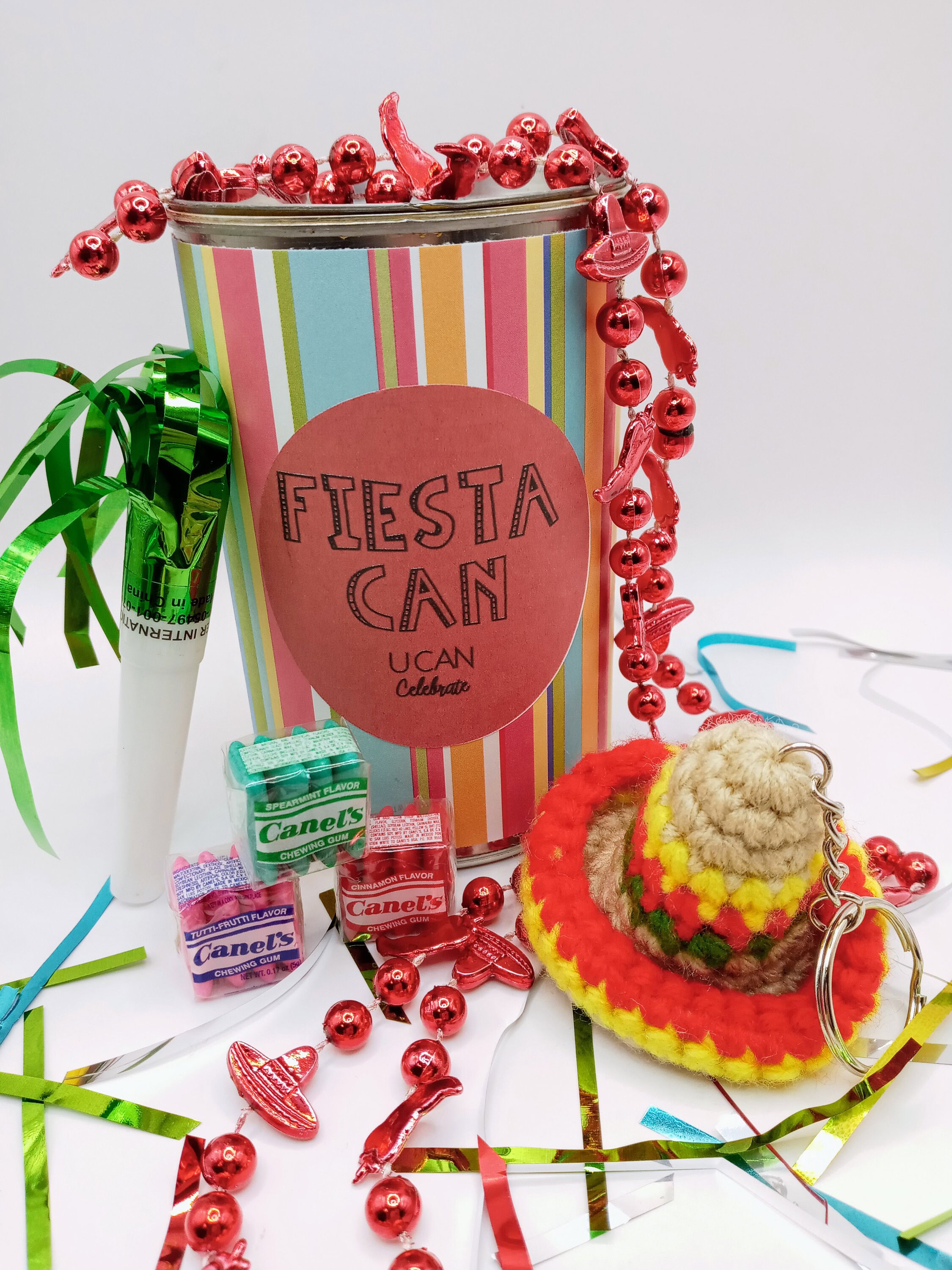 FIESTA Themed Gift in a Can Unique & Fun Celebration Present Mail-ready ...