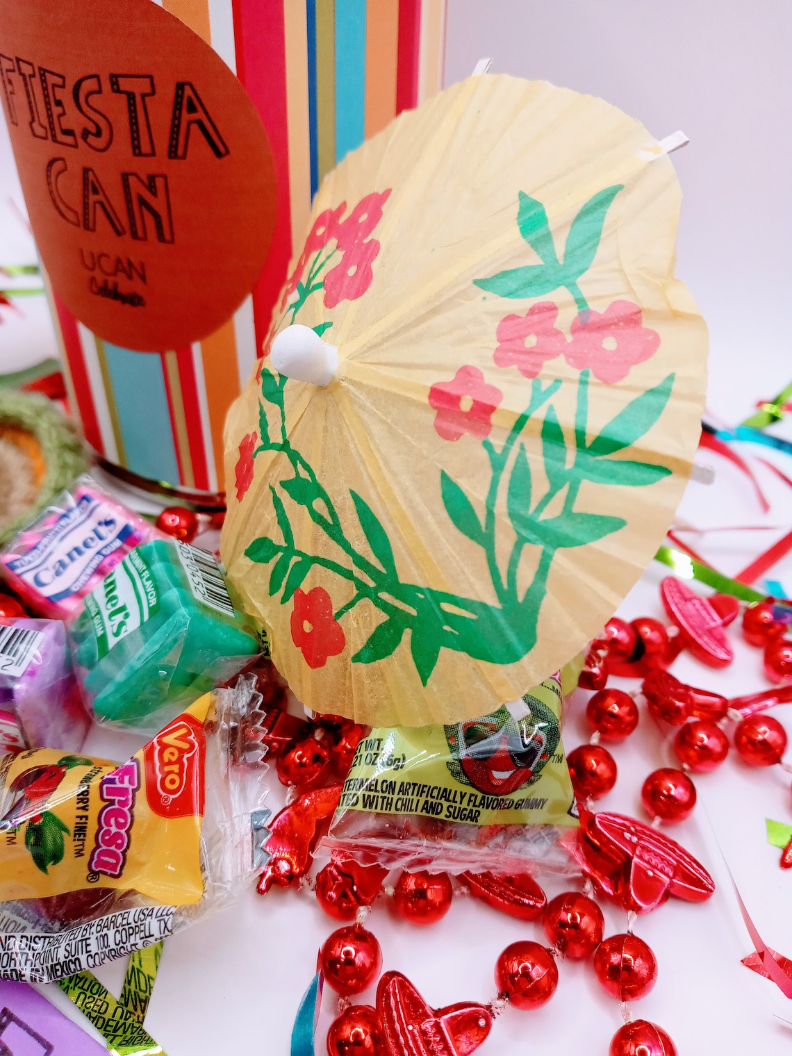 FIESTA Themed Gift in a Can Unique & Fun Celebration Present Mail-ready ...