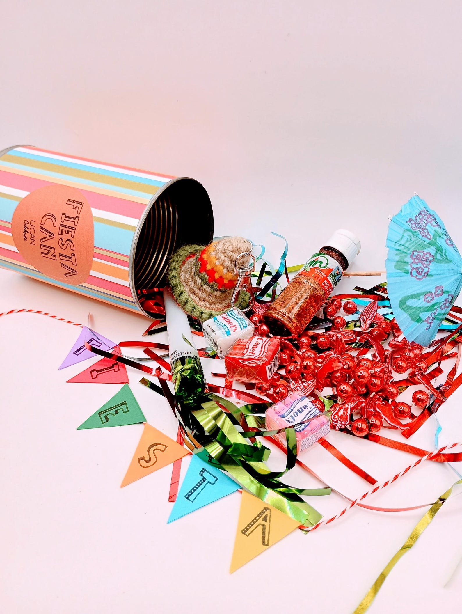 FIESTA Themed Gift in a Can - Unique & Fun Celebration Present - Mail ...