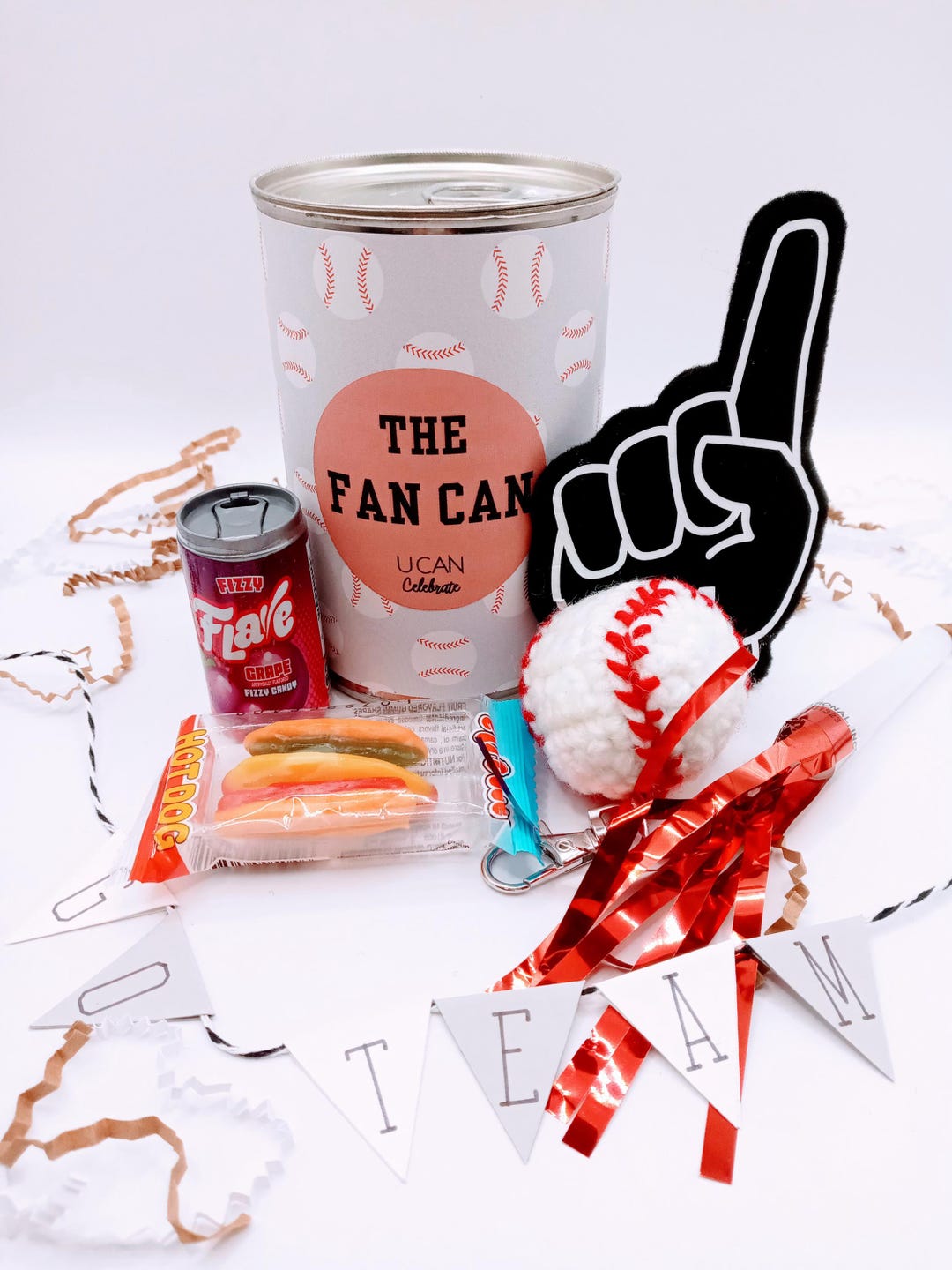 Fan-tastic Baseball Themed Gift Can: Perfect Surprises for Sports ...