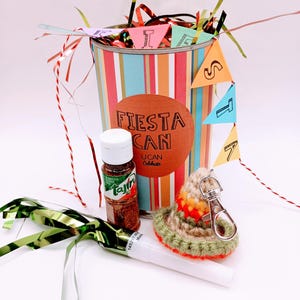 FIESTA Themed Gift in a Can - Unique & Fun Celebration Present - Mail ...