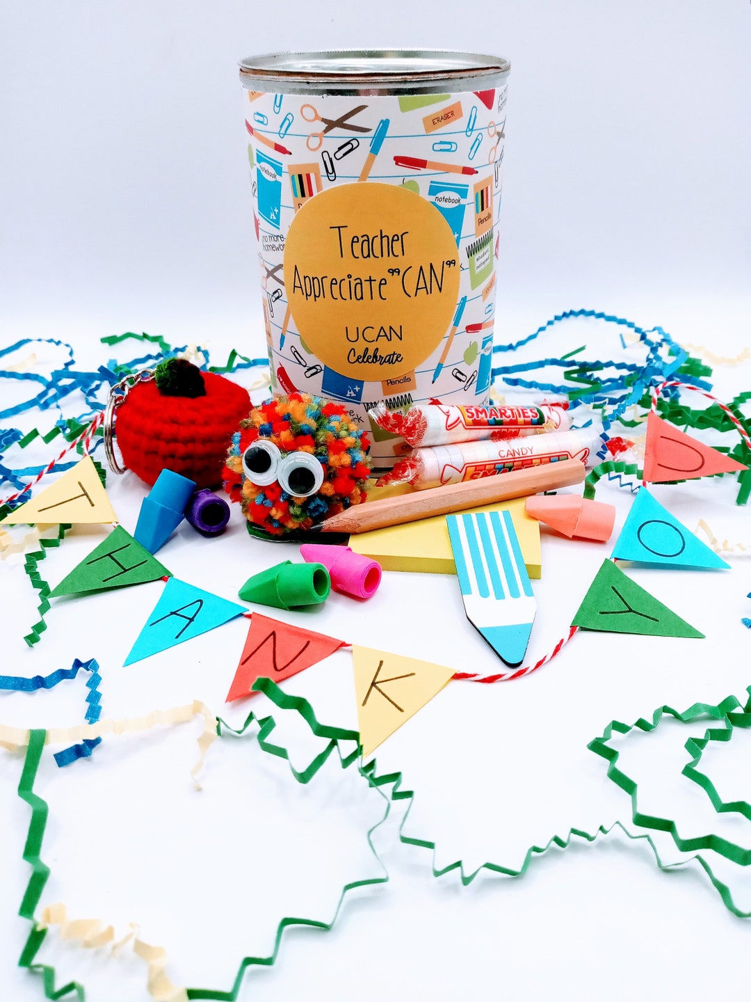 Teacher Appreciation Gift in a Can - Surprise Them With a Burst of Joy ...