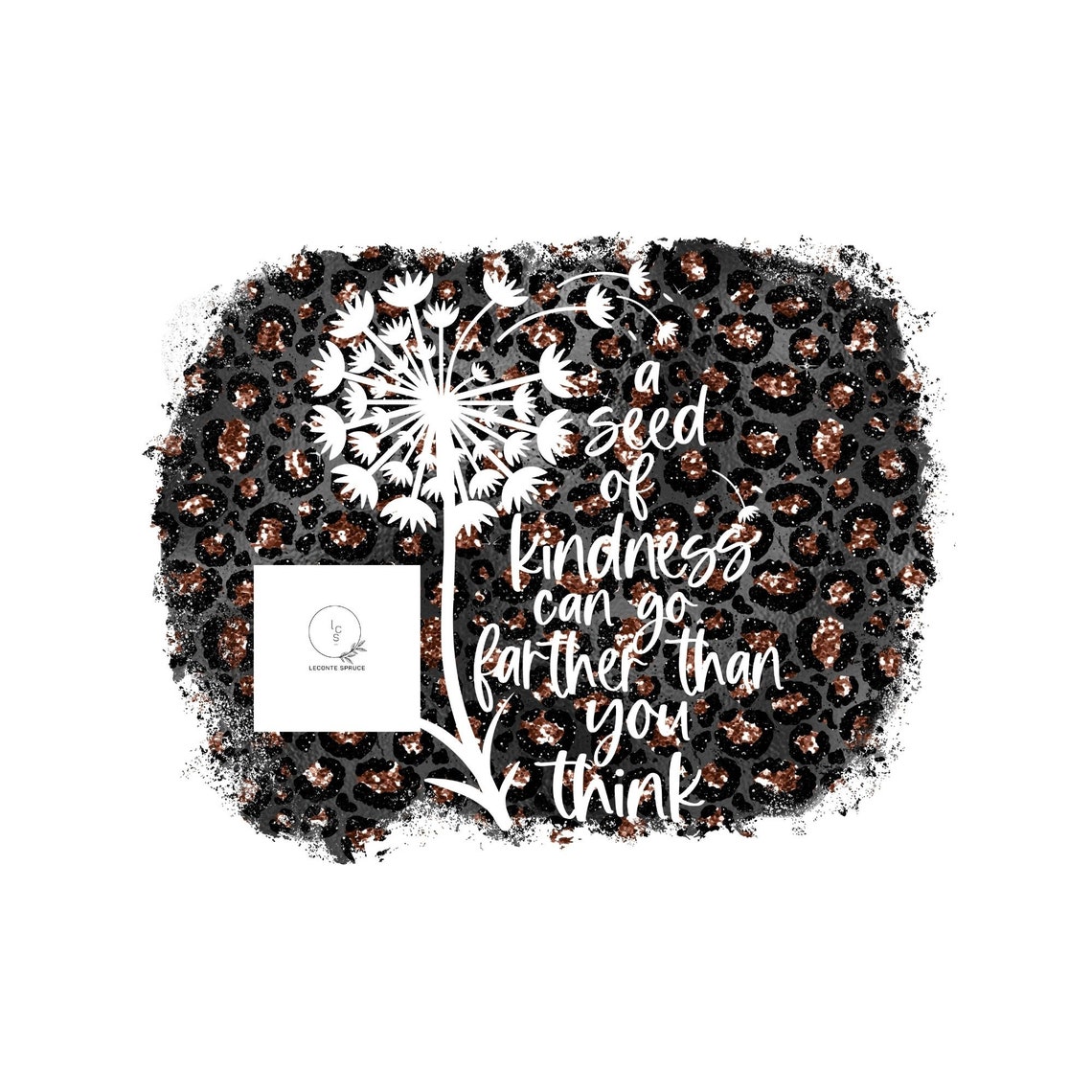 Seed of Kindness PNG Digital Seed of Kindness Animal Print - Etsy