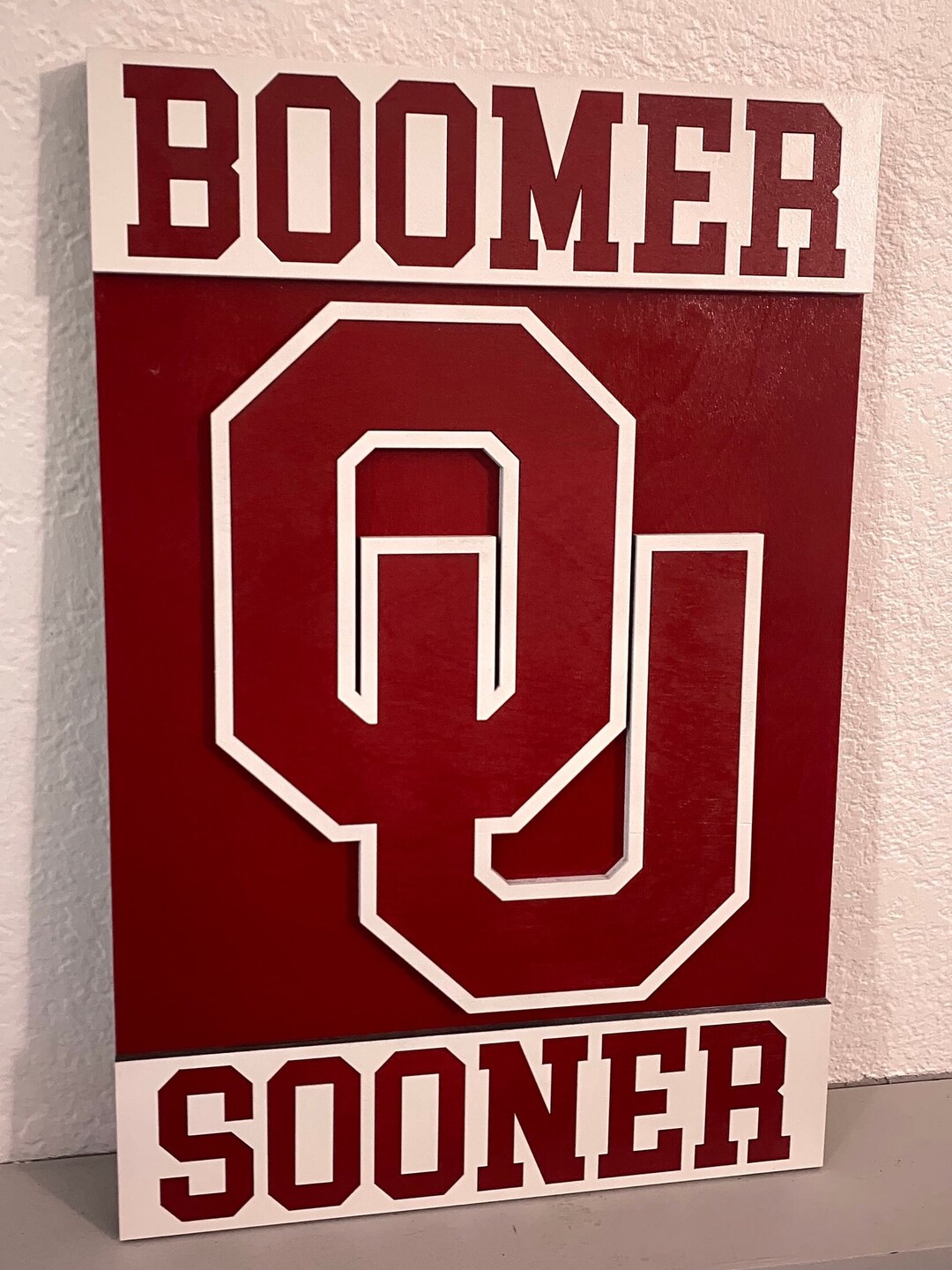 University of Oklahoma - Wall Decor - Man Cave - College Football ...