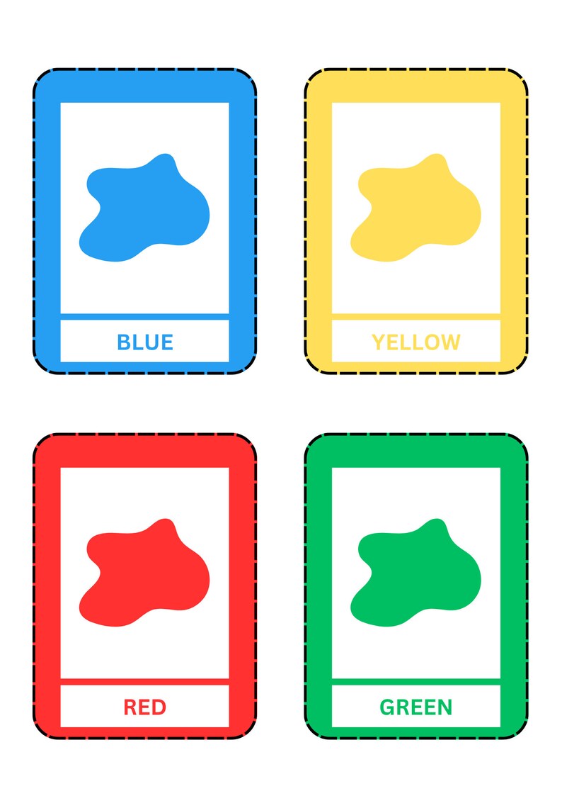 Printable Color Flashcards Color Flashcards Toddler Flashcardsearly ...
