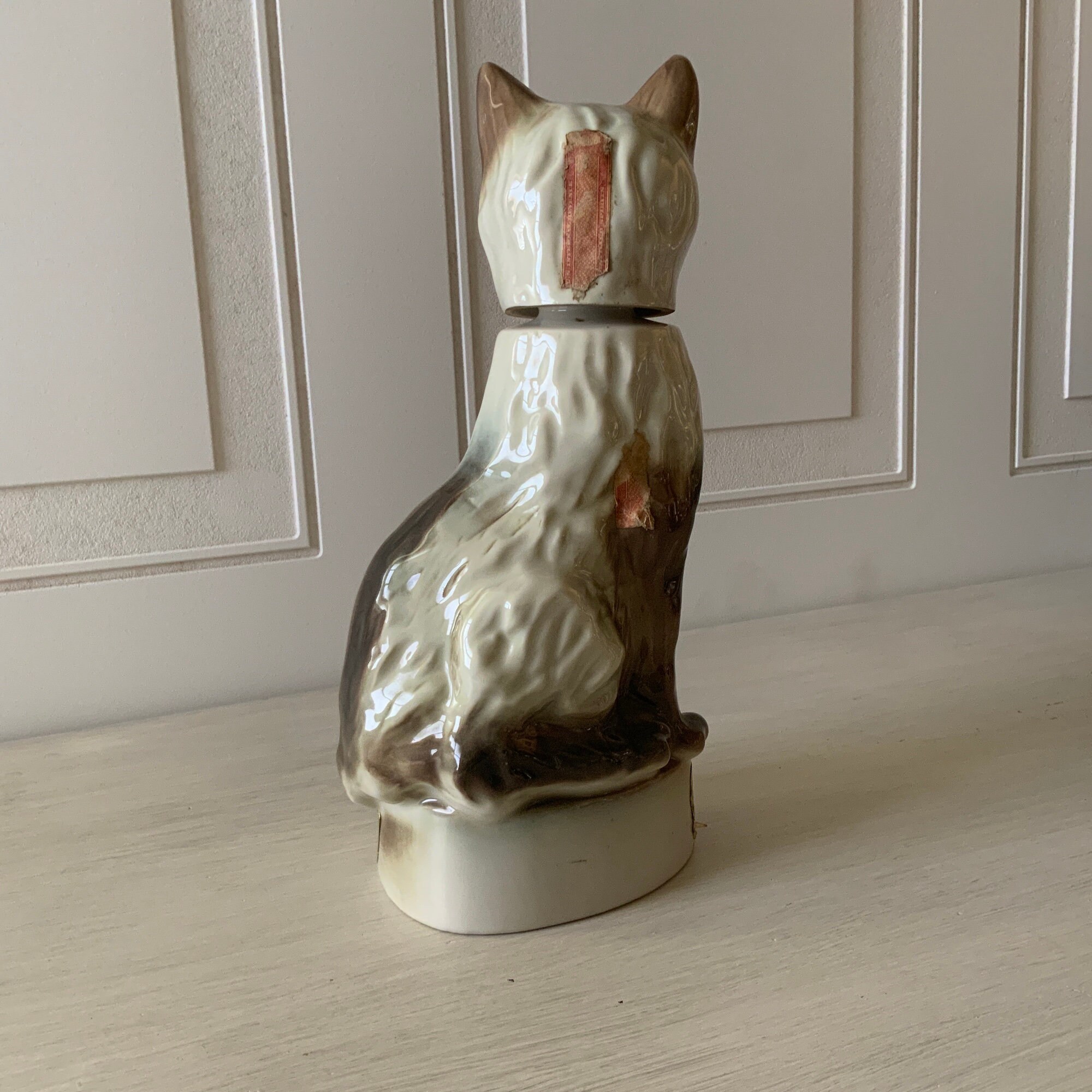 1967 Jim Beam Bourbon Whiskey Bottle Siamese Cat Empty - Etsy