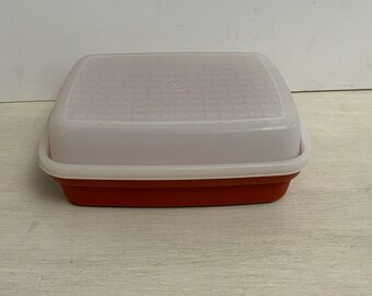Vintage Tupperware Large Meat Marinade Tenderizer Keeper Container ...