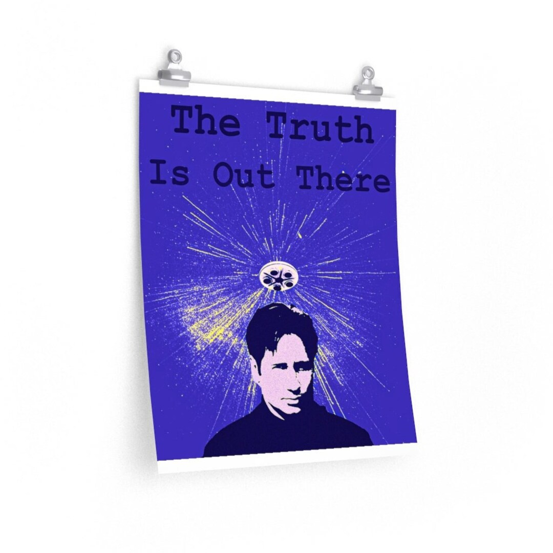 Mulder Truth Poster - Etsy