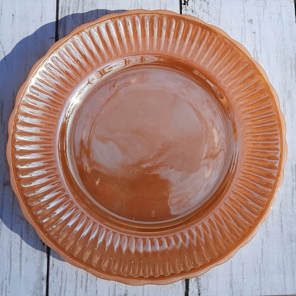 Peach Lusterware - Etsy