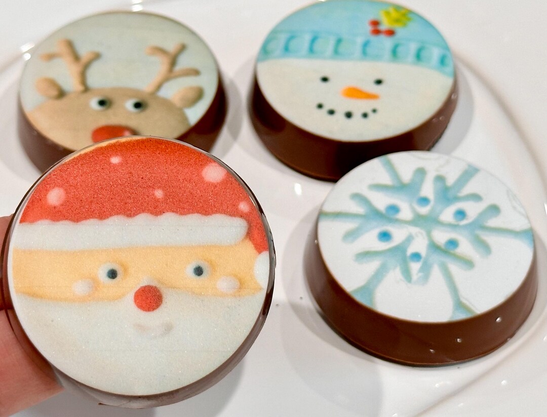 Chocolate Covered Oreos - Christmas - Box of 12 Assorted - Etsy