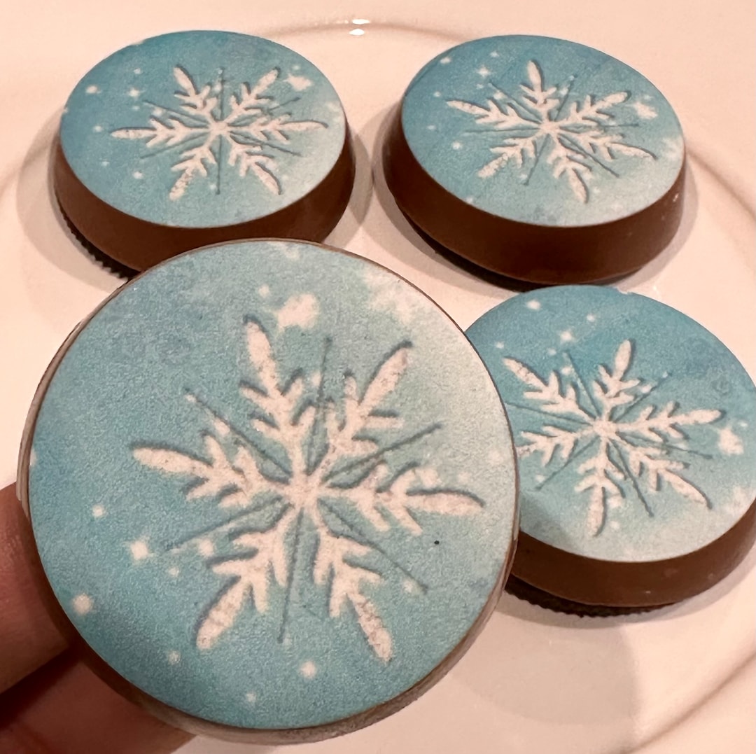 Chocolate Covered Oreos Holidays Box of 12 Snowflakes - Etsy