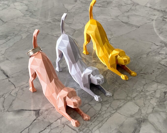 Ceramic Dog Beagle Jack Russell Ring Holder Totem - Etsy