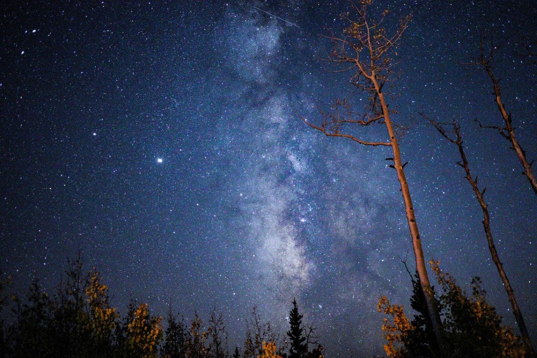 Local Utah Night Landscape - "autumn's Milkyway" Canvas - Metal ...