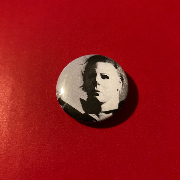 Michael Myers Button Pin - Etsy