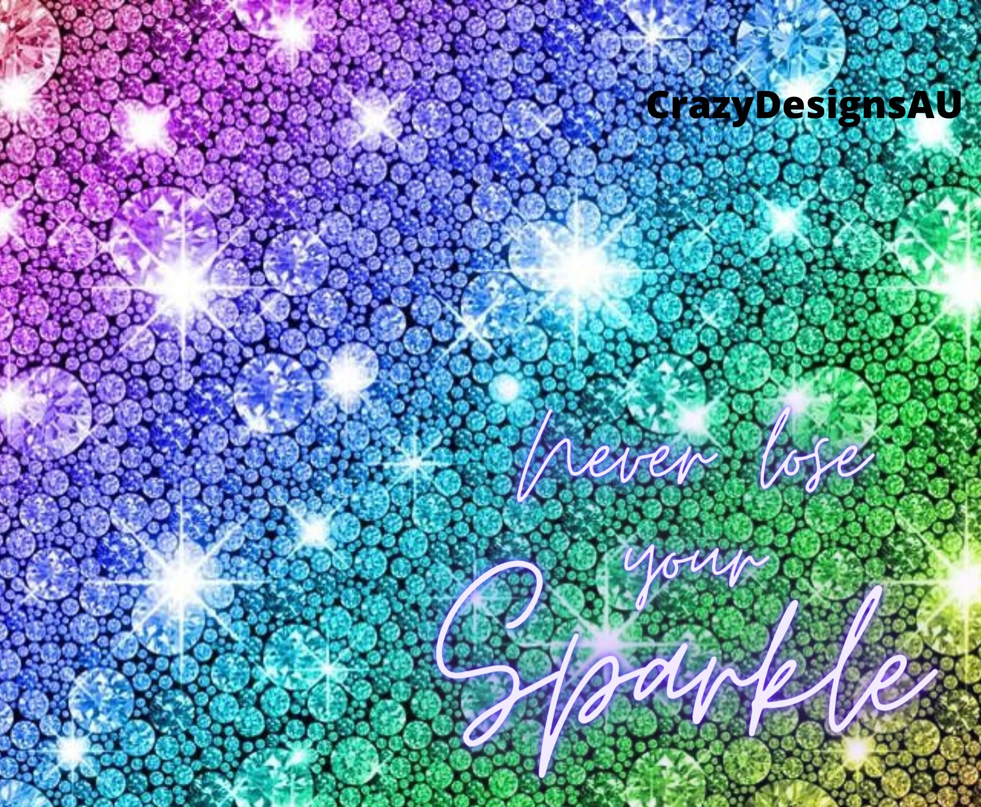 Never Lose Your Sparkle PNG/JPEG - Etsy