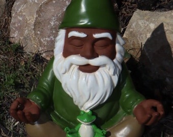 African American Black Gnome | Etsy