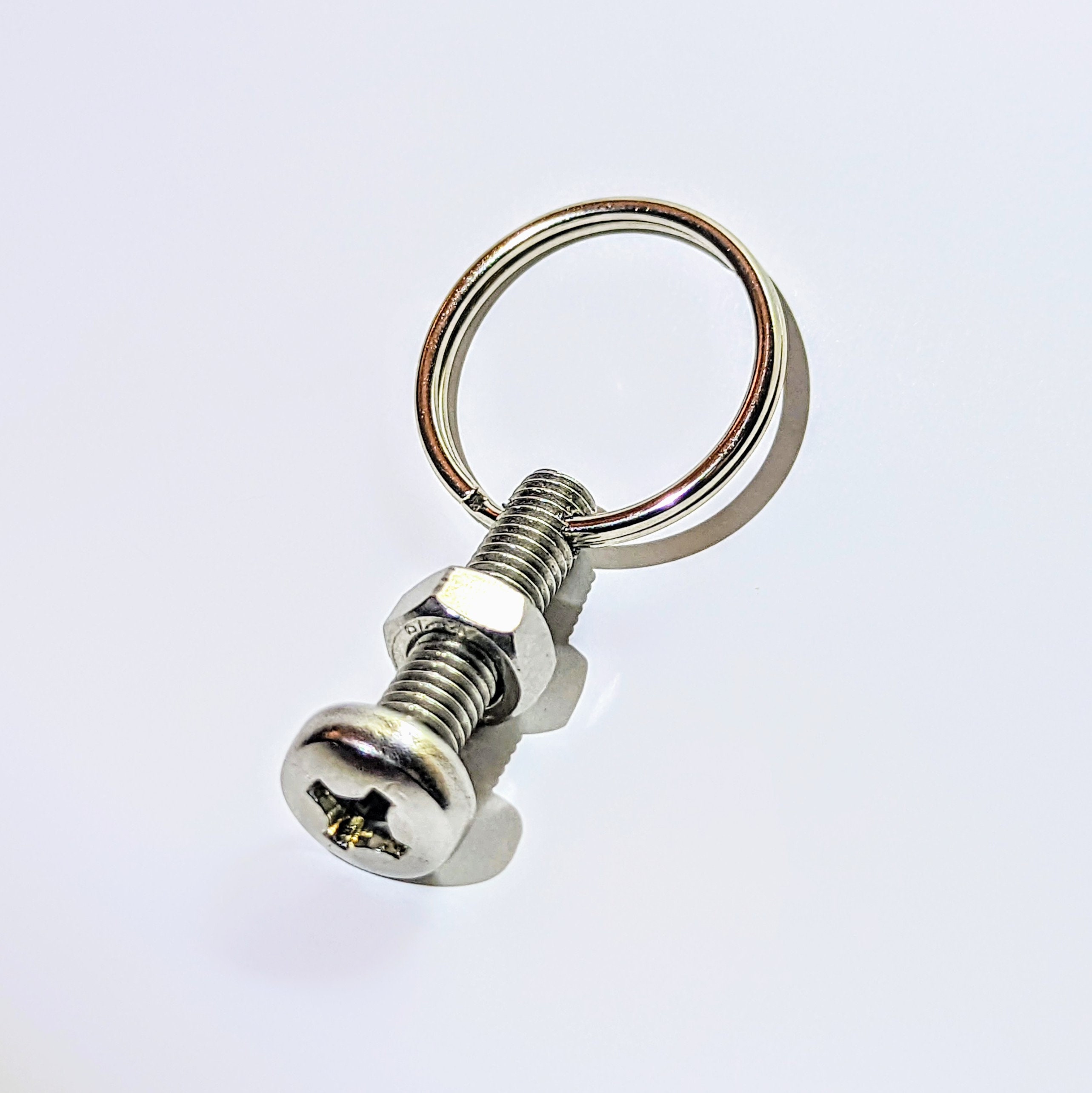 Nut & Bolt Fidget Keychain - Etsy