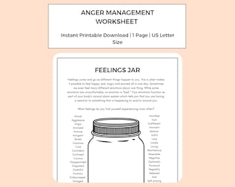 Anger Jar - Etsy