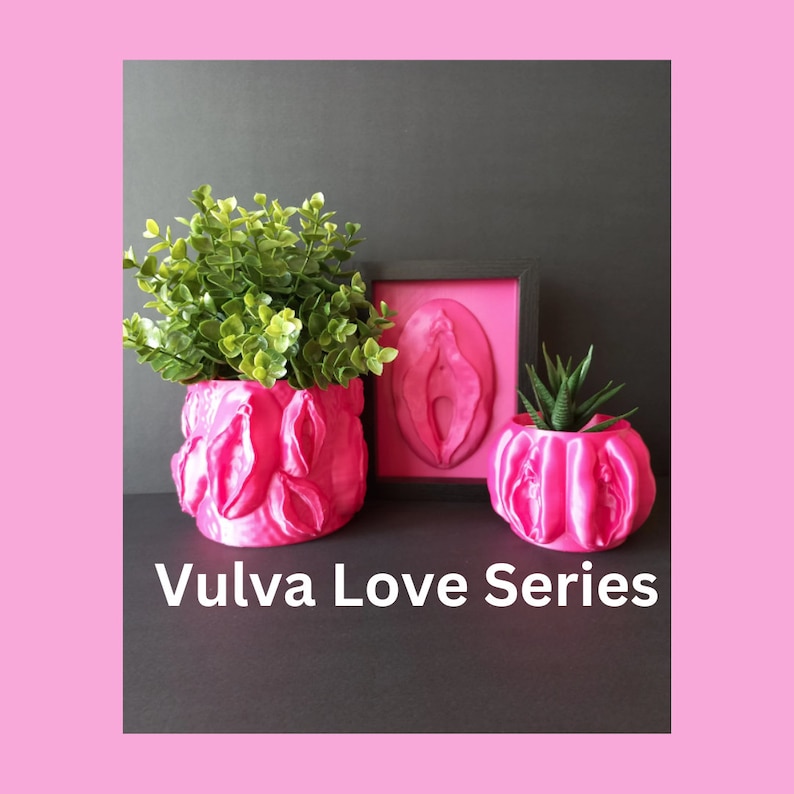 Empowering Art, Vulva Decor, for Feminists, Female Body Decor, Gift for ...