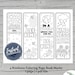 Kindness Coloring Page Bookmarks: Printable Designs (PDF) - Etsy