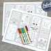Kindness Coloring Page Bookmarks: Printable Designs (PDF) - Etsy