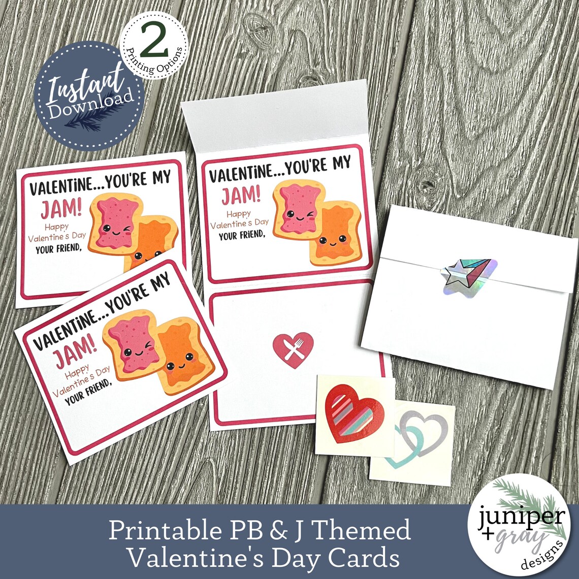 Printable Food Themed Valentine's Day Cards Printable Food Favorites ...