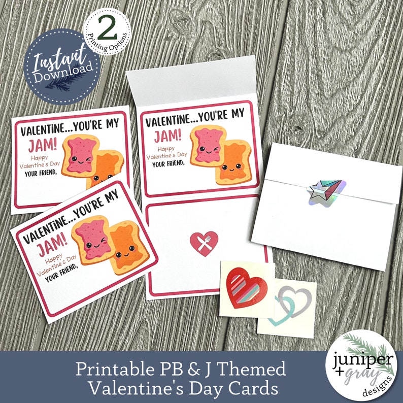 Printable Food Themed Valentine's Day Cards Printable Food Favorites ...