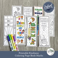 Coloring Bookmarks for Kids Encouraging Animal Puns Cute Random Acts of ...