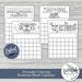 Printable Kindness Coloring Calendar: Kids Activity (instant Download ...