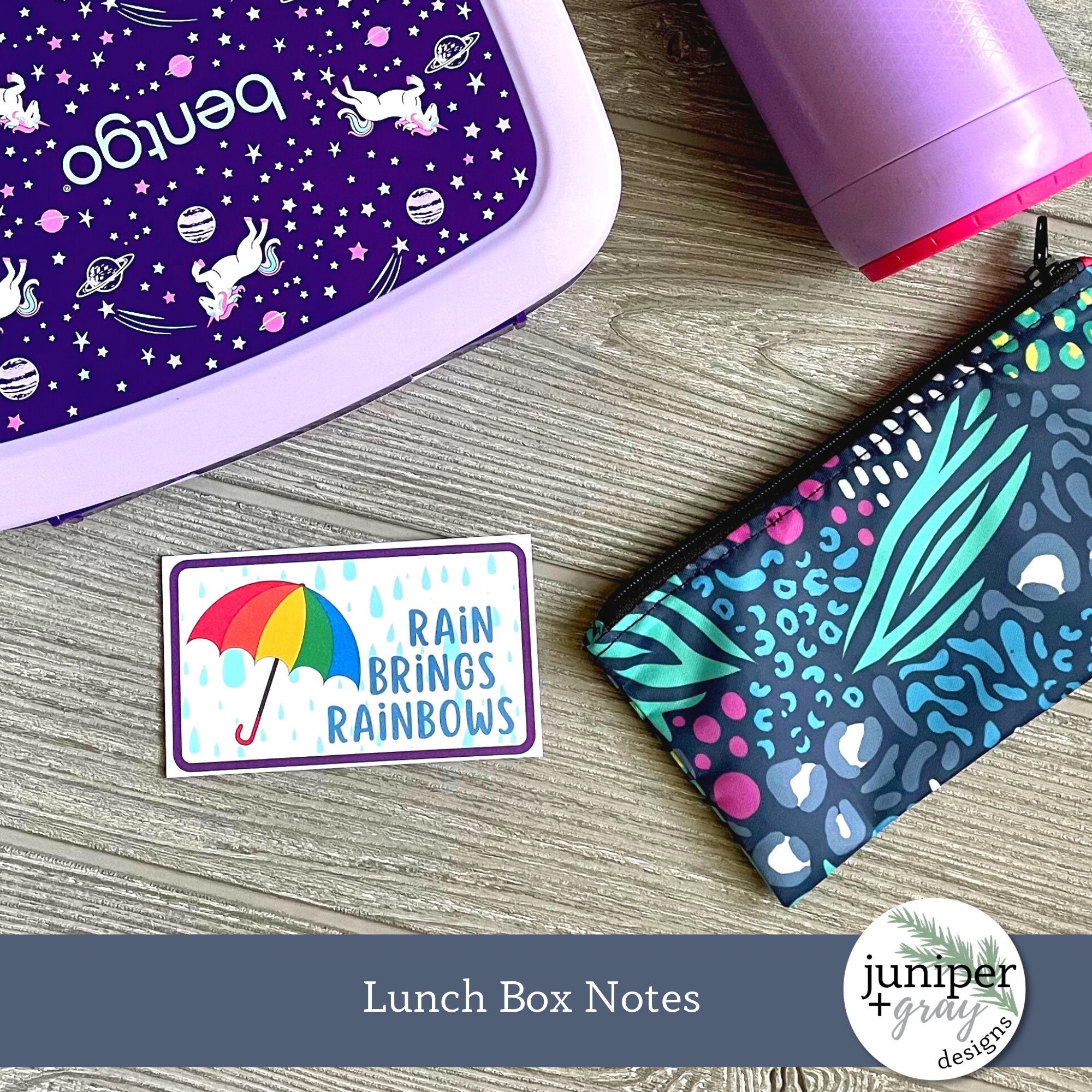 Printable Lunch Box Affirmation Notes Elementary School Lunch Notes ...