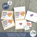 Printable Food Themed Valentine's Day Cards - Printable Food Favorites ...