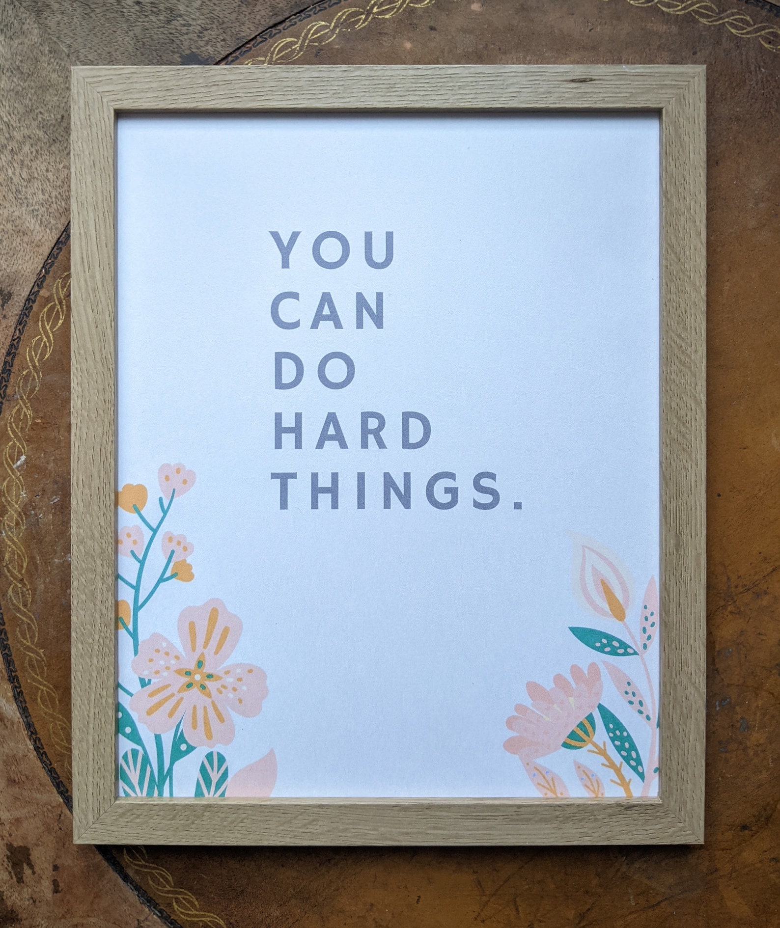 You Can Do Hard Things Digital Printable - Etsy