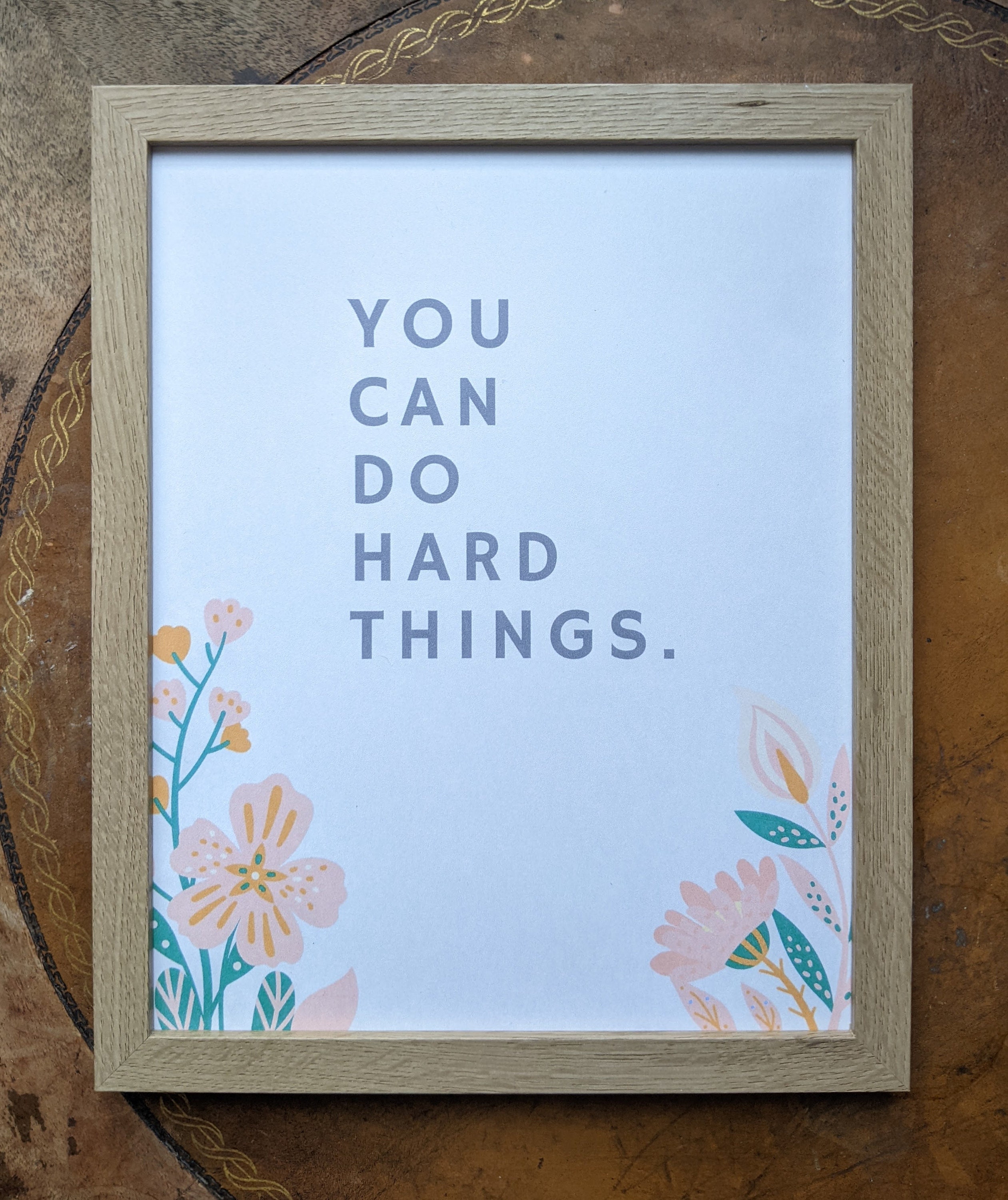 You Can Do Hard Things Digital Printable - Etsy