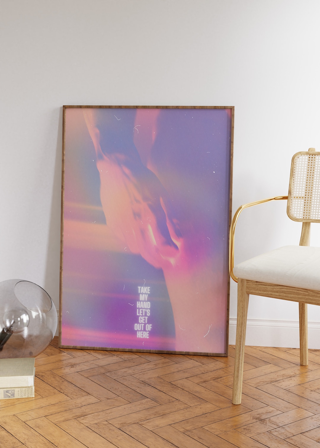 Trendy Wall Art Print, Manifest Wall Art, 70s Spiritual Art Print ...