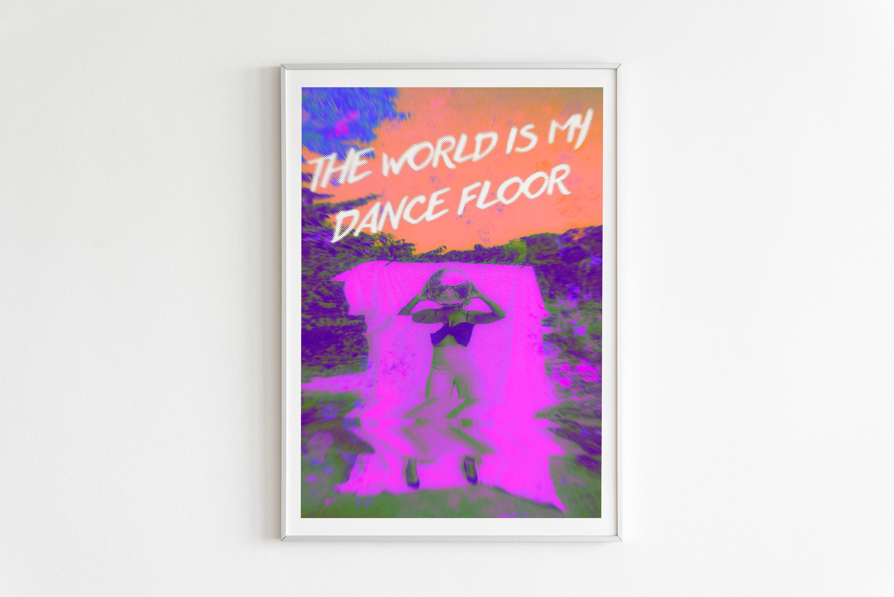 Disco Magazine Poster, 70s Wall Print, Retro Disco, Newspaper Poster ...