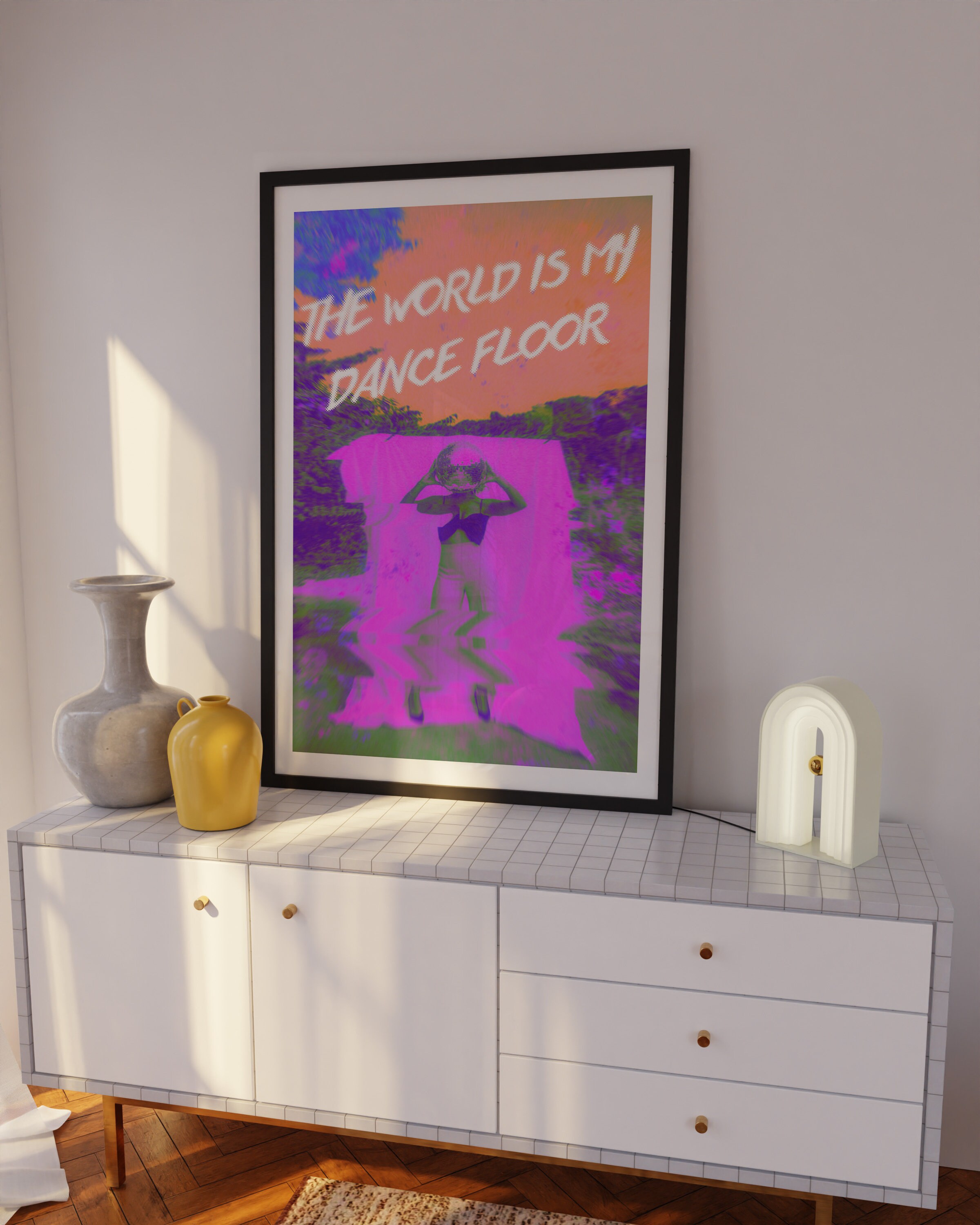 Disco Magazine Poster, 70s Wall Print, Retro Disco, Newspaper Poster ...