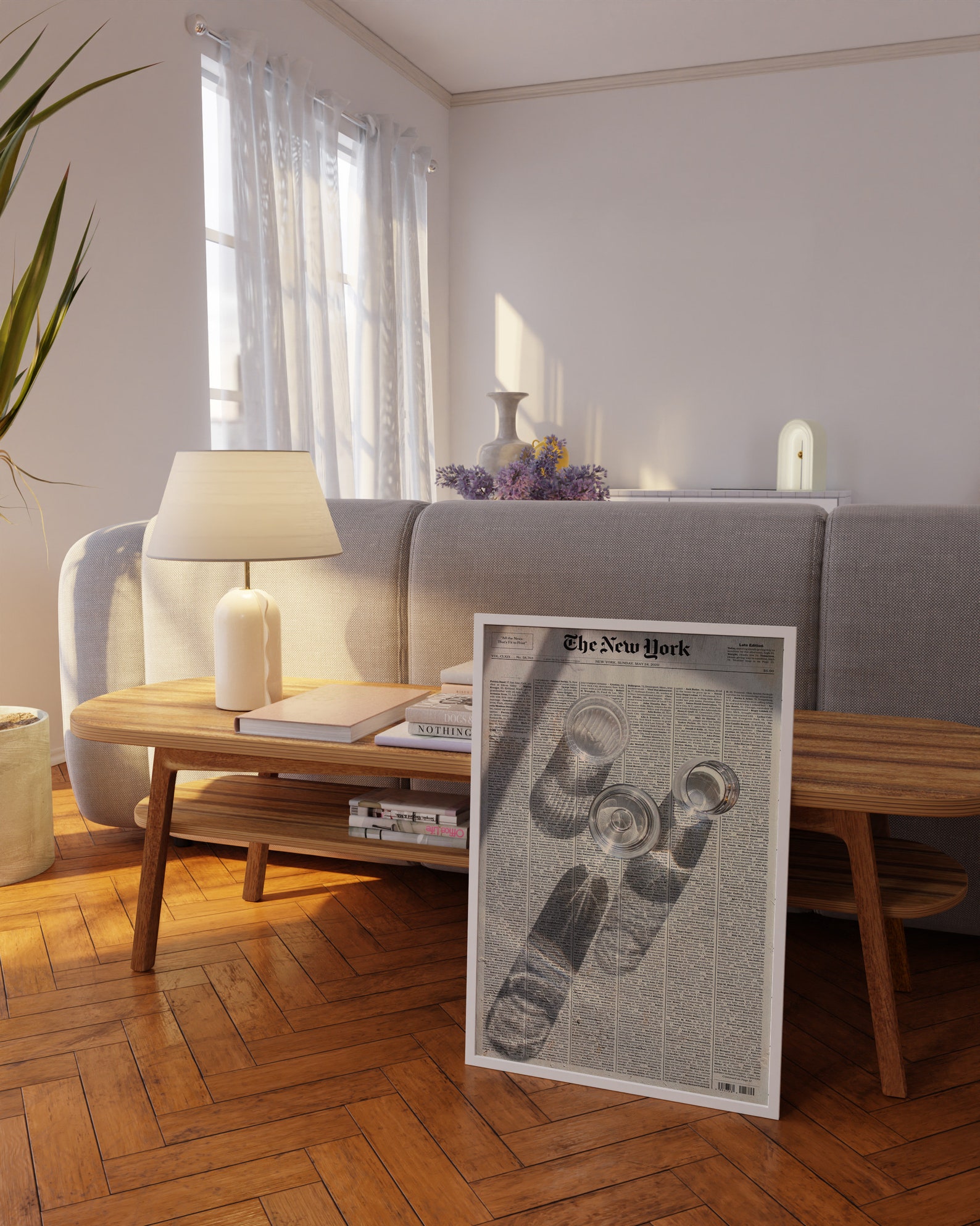 Retro Newspaper Art Print: 70s Psychedelic Wall Decor (digital Download ...