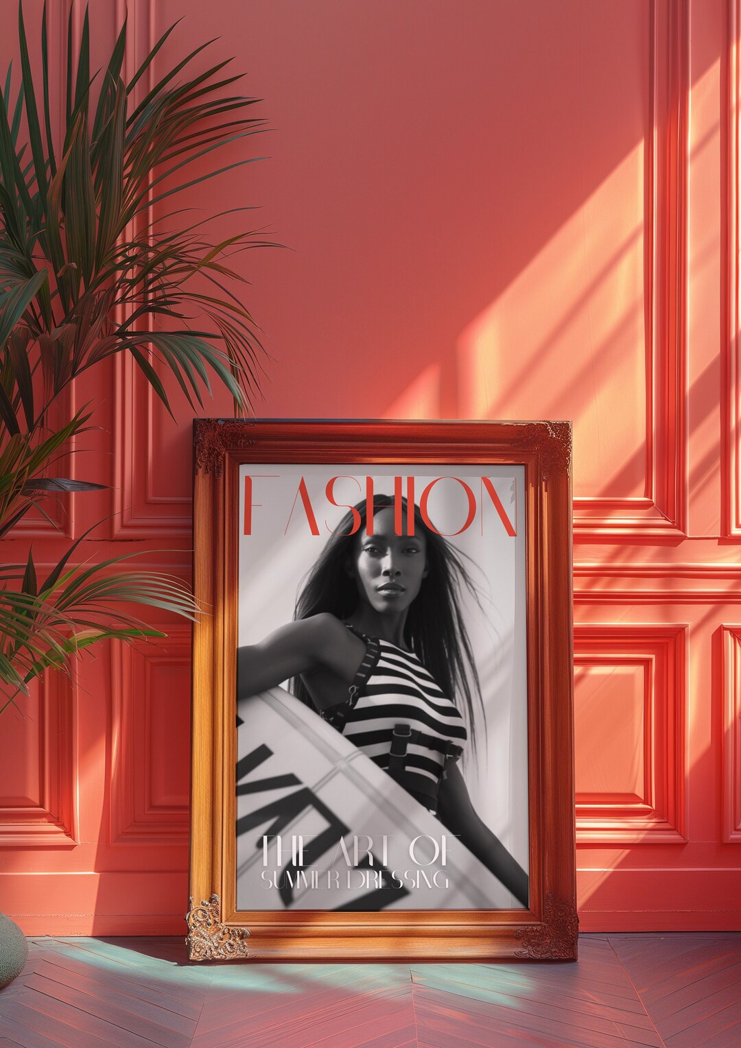 70s Vogue Magazine Poster: Surfing Wall Art (digital Download) - Etsy