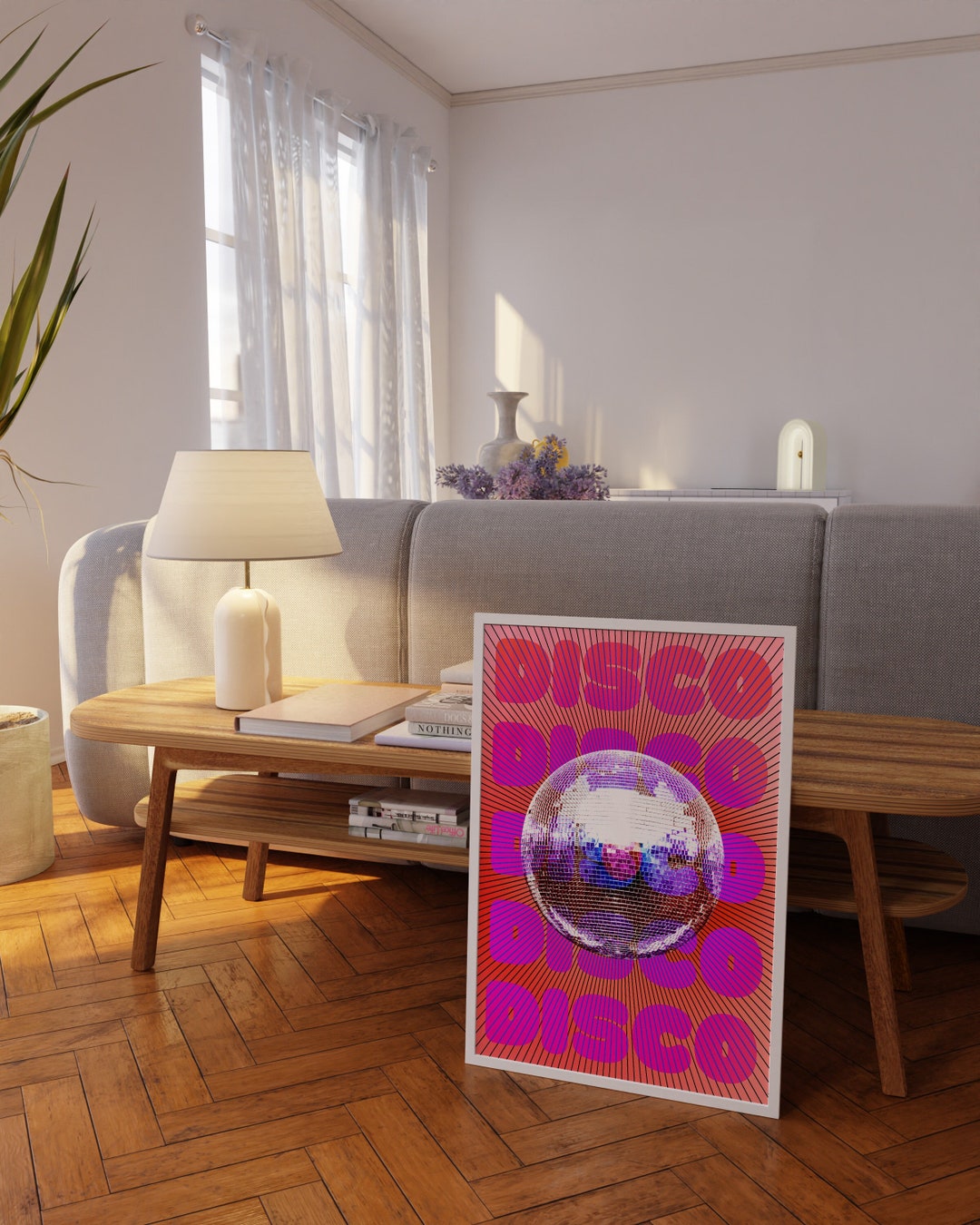 Disco Ball Print, Maximalist Wall Art, Funky Wall Art, Disco Wall Art ...