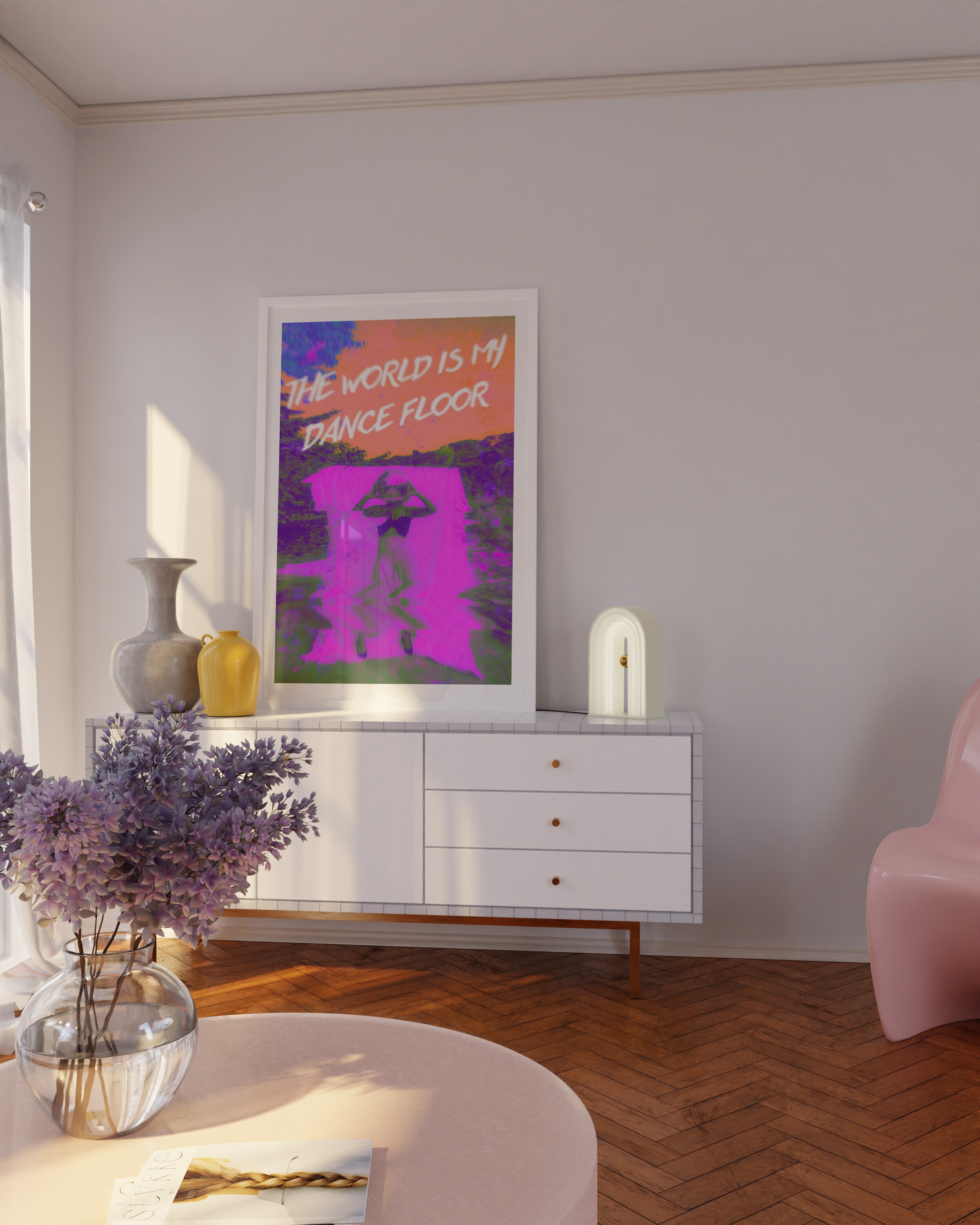 Disco Magazine Poster, 70s Wall Print, Retro Disco, Newspaper Poster ...