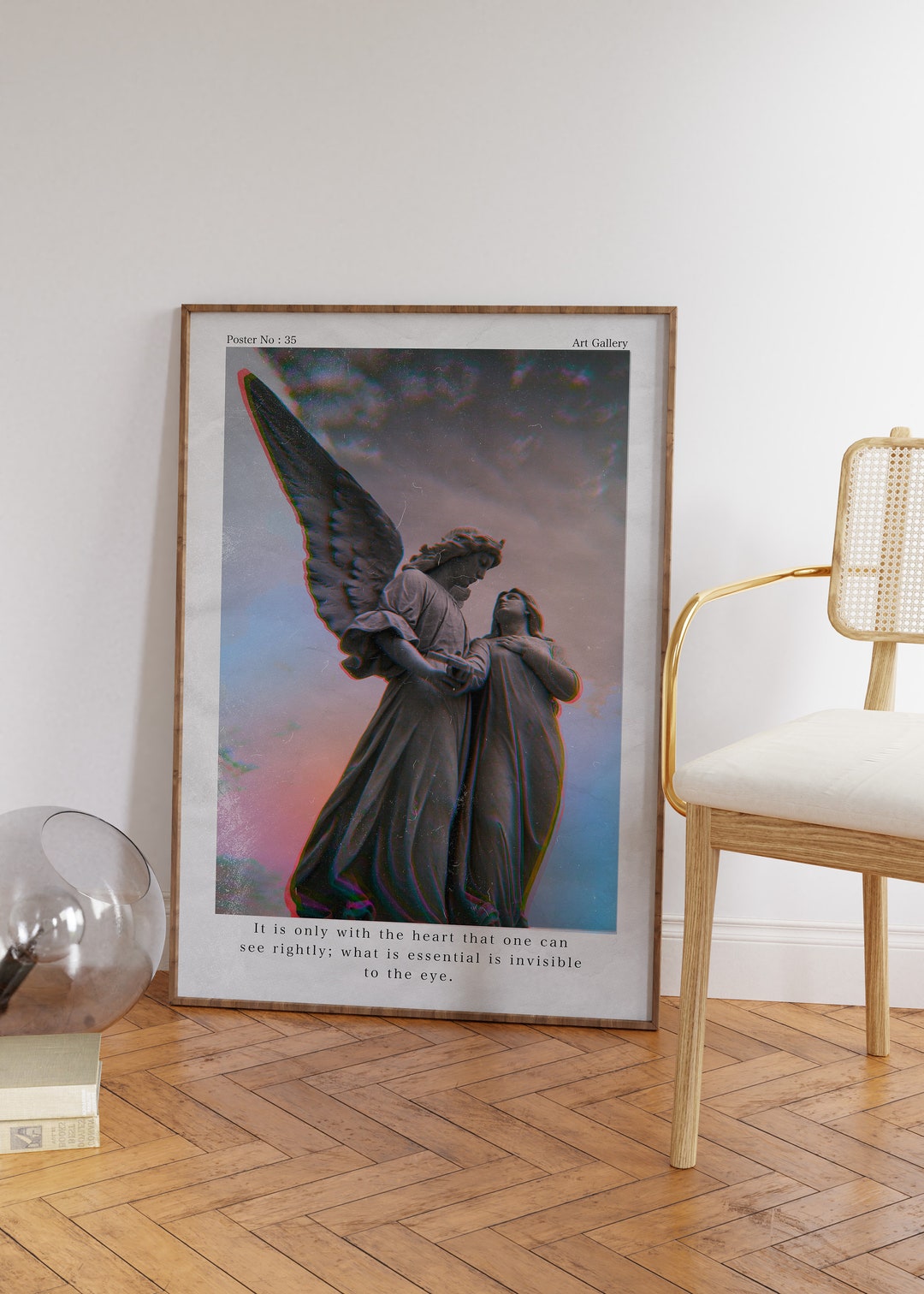 Manifest Wall Art, 70s Art, Spiritual Gift, Aura Print, Free Mind Wall ...