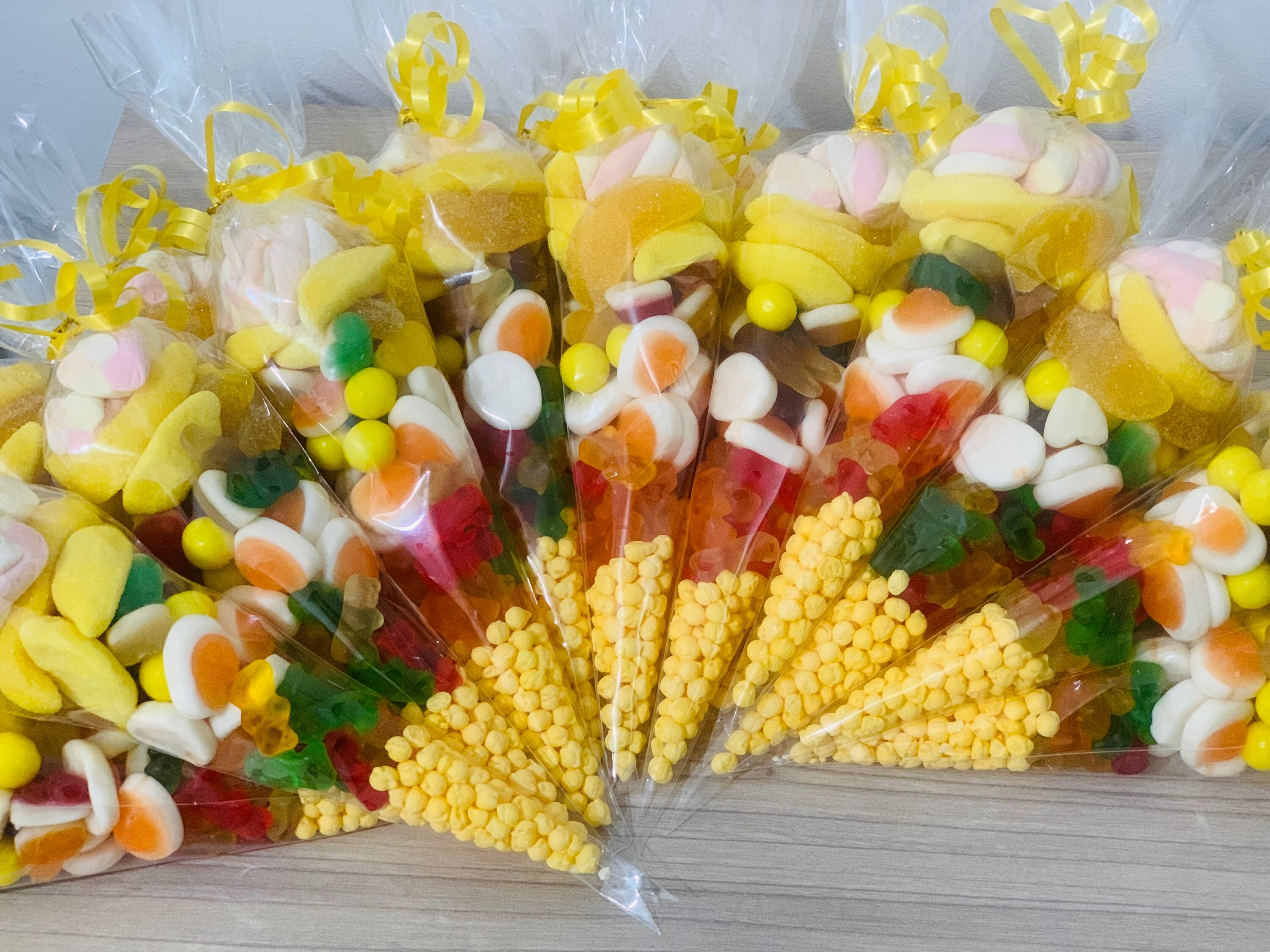 Football Theme Sweet Cones Pre-filled Birthday Cones - Etsy UK