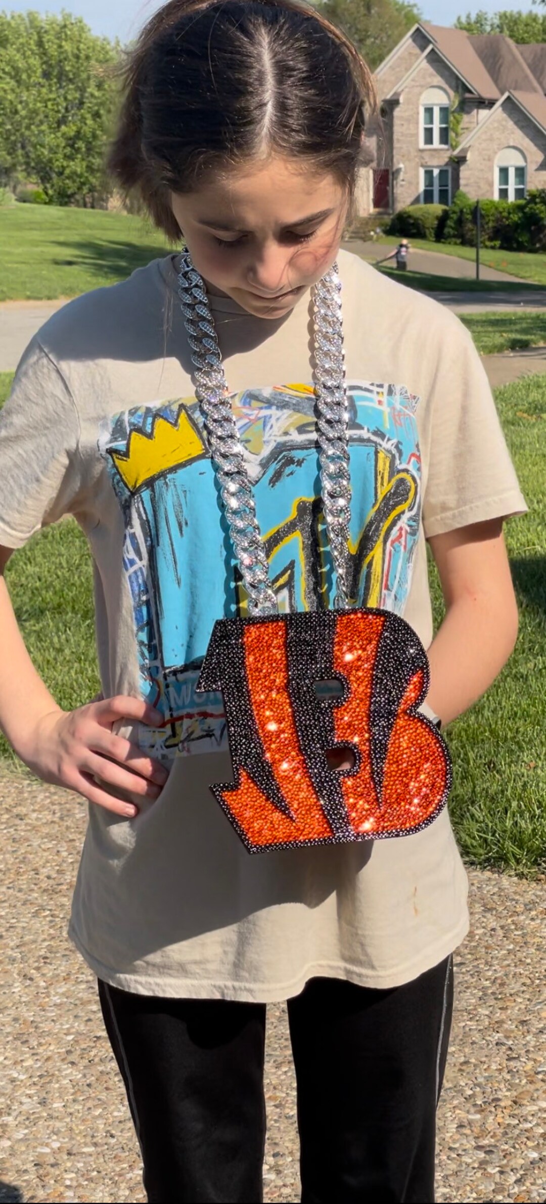 Bengals Turnover Chain, Bengals, Bengals Bling Chain, Bengals Necklace ...