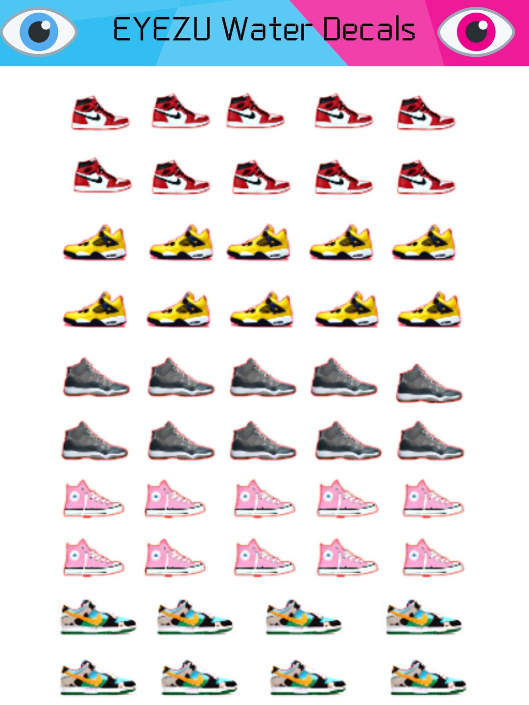 Hypebeast Nail Water Decal - Etsy