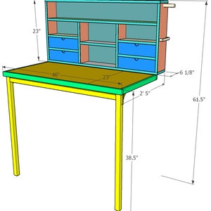 Foldable Work Station Plans - Written and Video - Etsy