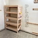 DIY 5-tier Shelving Unit Plans - Written and Video - Etsy