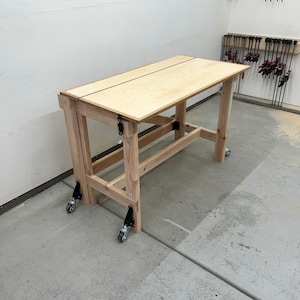 Lightweight Folding Workbench Plans - Imperial AND Metric - Etsy