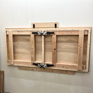 Wall-mounted Folding Workbench Plans - Imperial AND Metric - Etsy