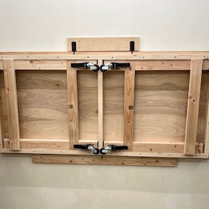Wall-mounted Folding Workbench Plans - Imperial AND Metric - Etsy