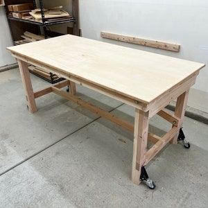 Wall-mounted Folding Workbench Plans - Imperial AND Metric - Etsy